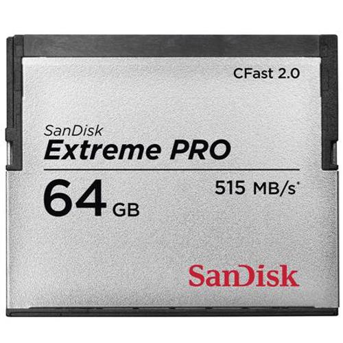 RENT SanDisk Extreme PRO 64GB CFast 2.0 Memory Card