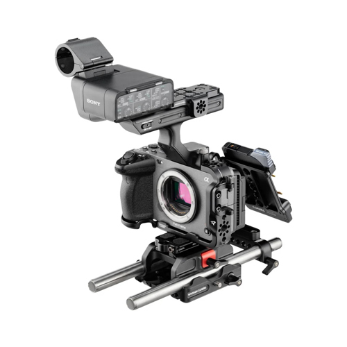RENT Sony FX3 Full-Frame Cinema Camera with Wooden Camera Cage Kit